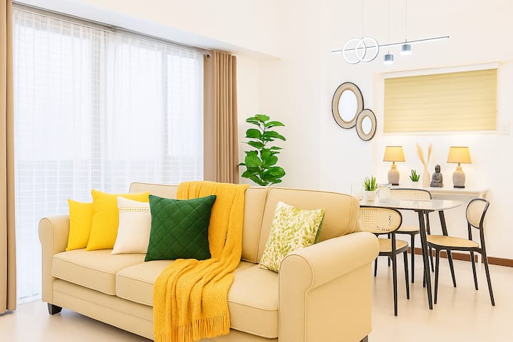 Stylish 3br Suite|2 Balcony|2tb|skyline View - Quezon City