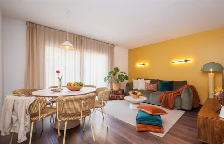 Nice 3 Bedroom Flat 3 Bathr Next City Center - Barcelone