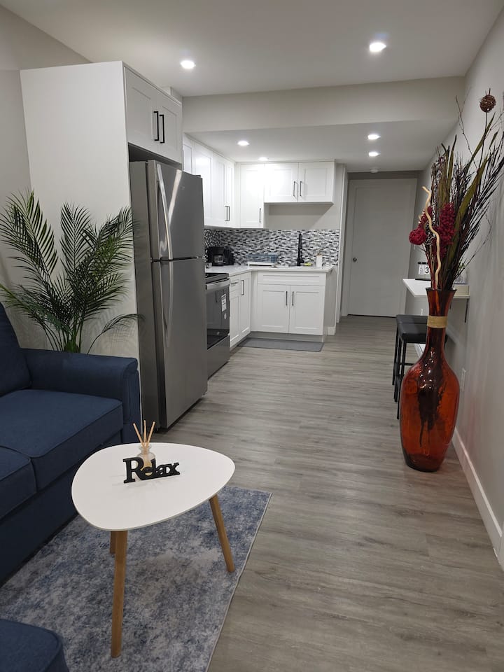 Bright & Cozy Suite In The Towns - Regina