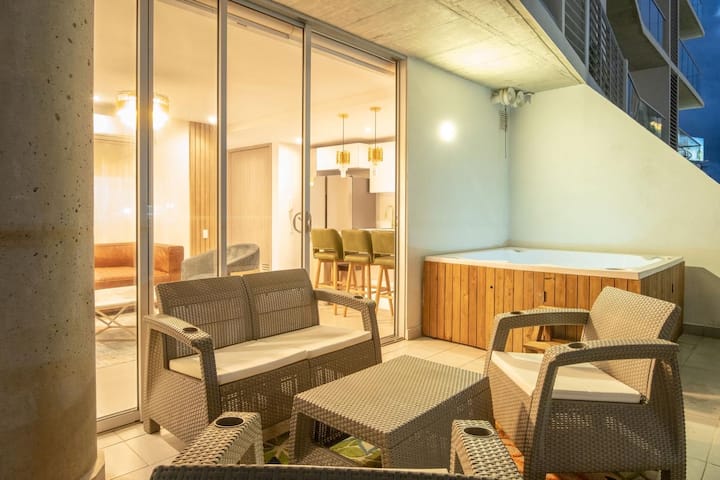 Apartamento Con Jacuzzi Privado A Pasos Del Mar - Cartagena