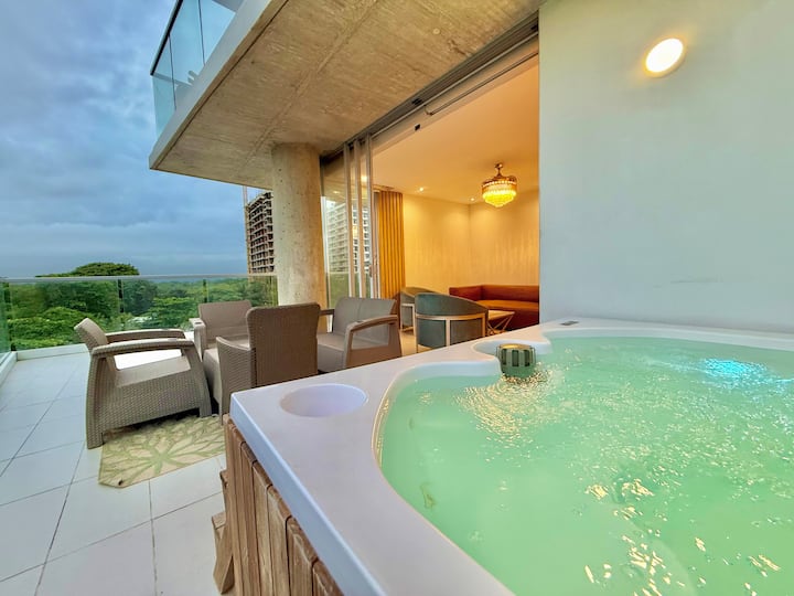 Amplio 3 Hab + Jacuzzi Privado | Piscina + Rooftop - Cartagena