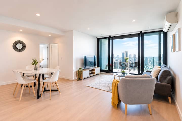 Skyline 3br With Parking | 1 Min Walk To Tram - Melbourne