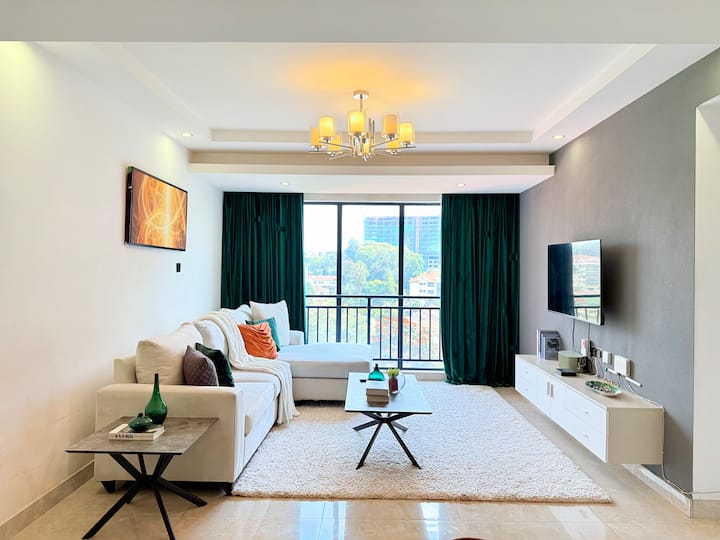 Modern 3bd Aprt, Pool, Gym, Urban Oasis Lavington - Nairobi