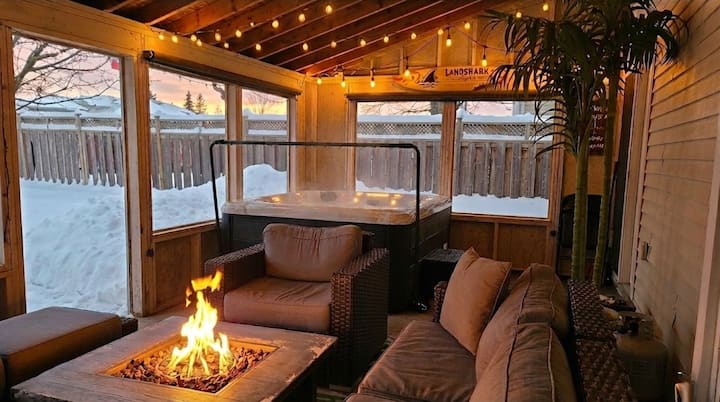 Monthly 2br House-minutes To Notl-hot Tub Oasis - St. Catharines