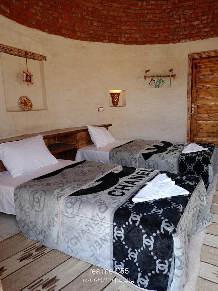 The Unique Double Dome Room - Égypte