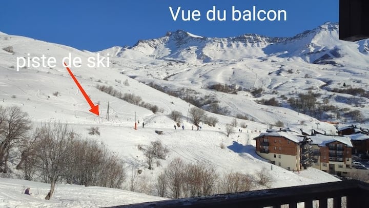 Appart Cosy Skis Aux Pieds - Saint-François-Longchamp