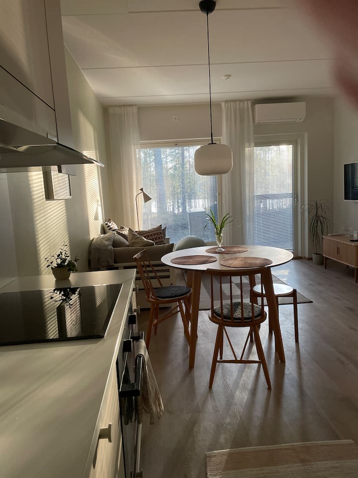 Saunallinen Asunto Autokatoksella  (Latauspistoke) - Sotkamo