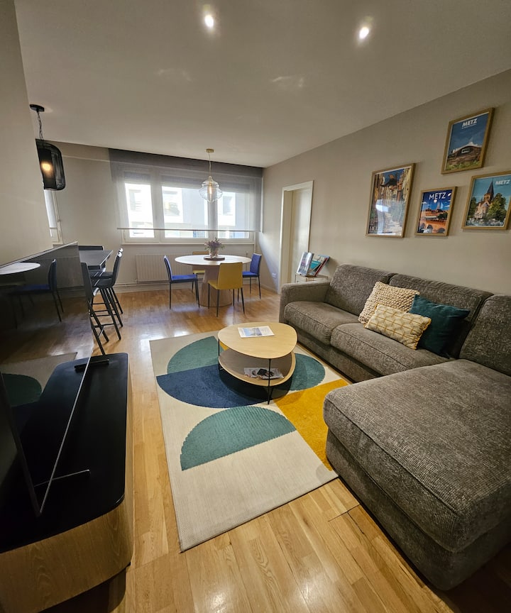 *L'avant-première* Proche Gare, Pompidou Et Arènes - Moselle