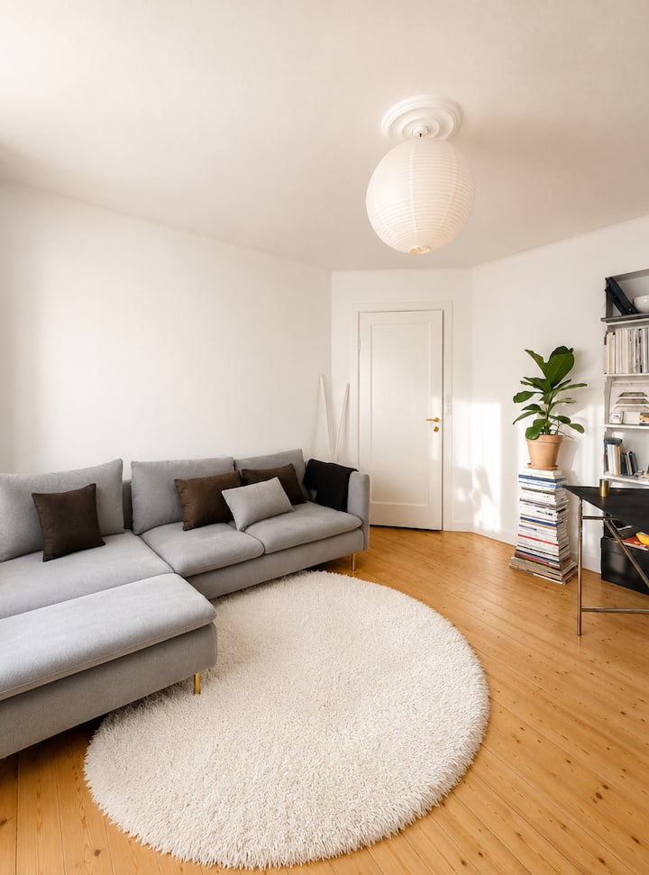 Bright Scandi Flat In Amager · Metro & Beach - Copenhagen