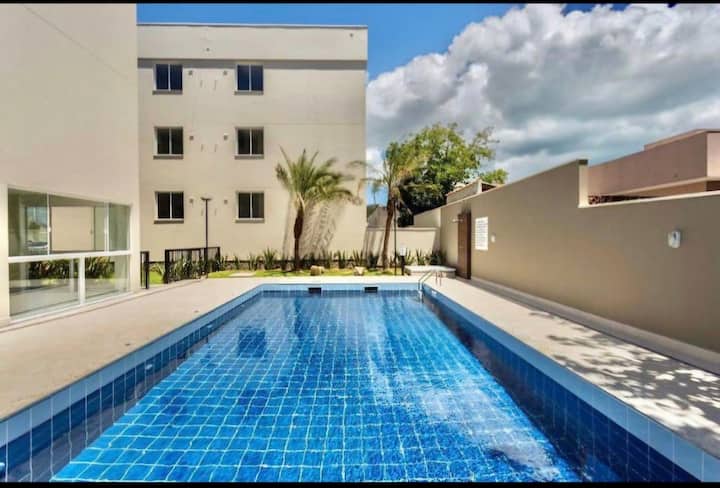 Lindo Apartamento Com Piscina -
