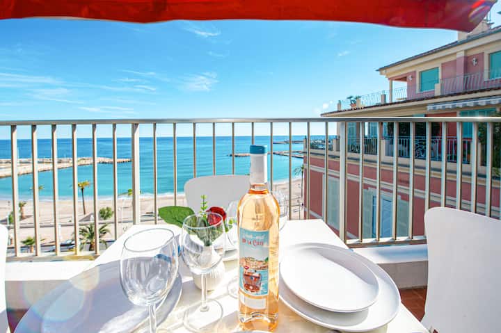 Studio Front De Mer Avec Parking Privé - Menton