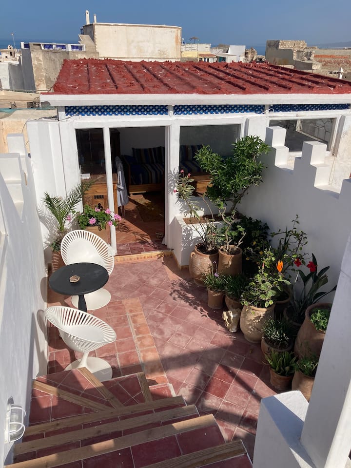 Appartement De La Medina Sur Terrasse Au Soleil - Essaouira