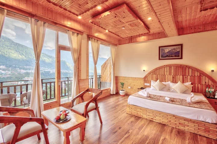 Manali Luxury Rooms 1km From Mall Road 3 Rooms - Manali