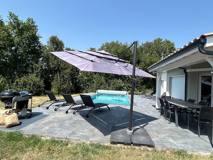 Monségur - Grande Maison Avec Piscine - Saint-Georges