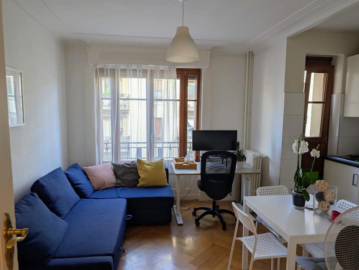 Bright Pâquis Apt - 5 Min To Lake & Train Station - Geneva