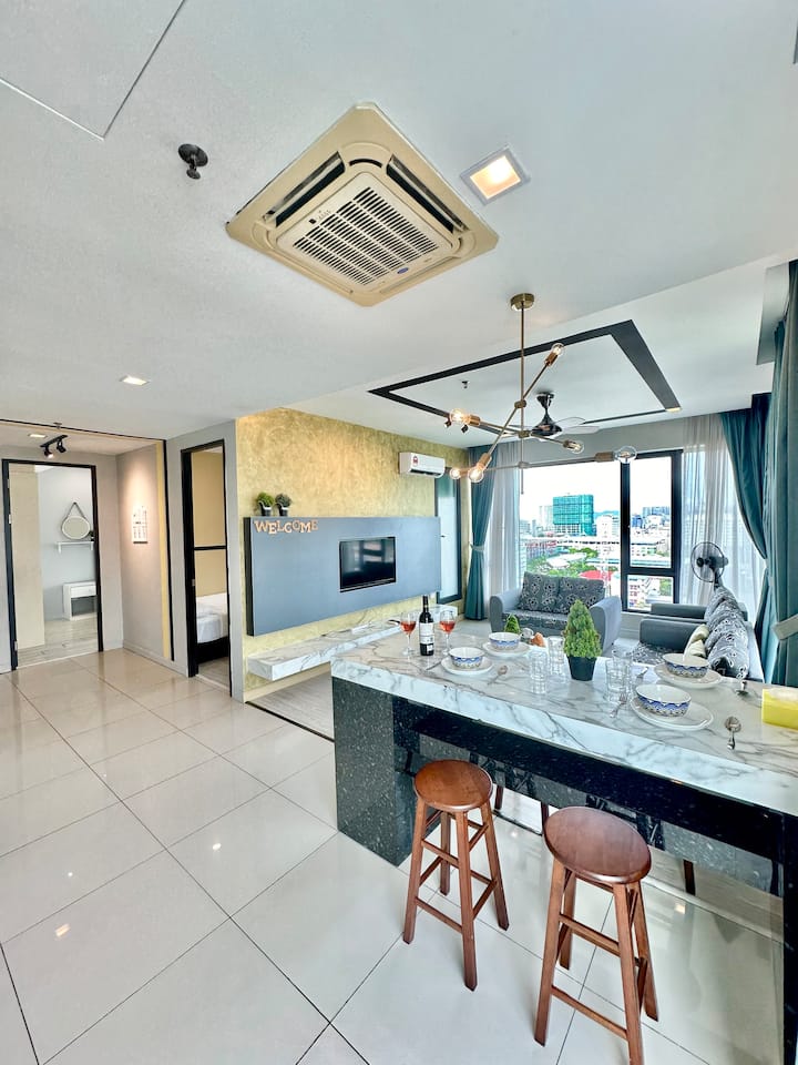 Cozy Living Sky Suites At Kk City Centre - Kota Kinabalu