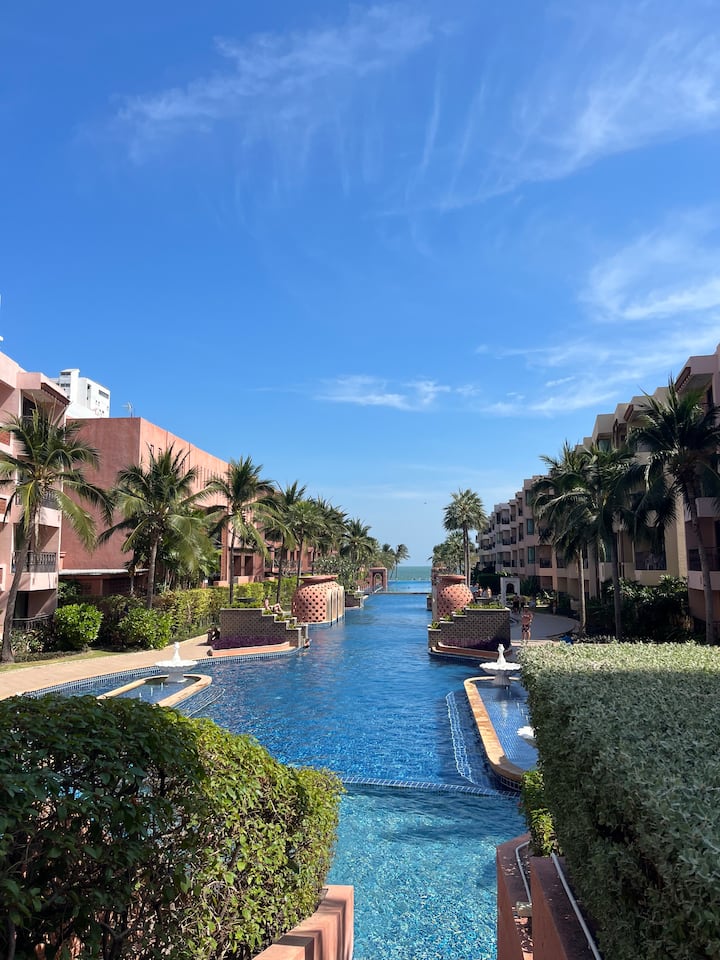 Beachfront Paradise (Beach Access)-marrakesh Condo - 泰國