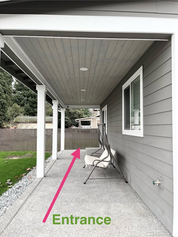 Lower Unit By Sea-tac Airport - 2 Bedrooms. - 투퀼라