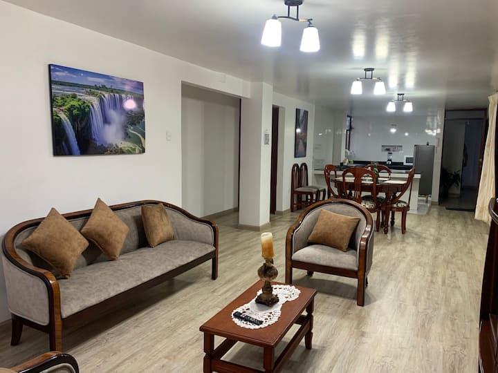 Departamento Moderno Y Familiar En Riobamba - Riobamba