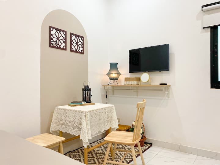 Warmly Beige Studio, Common Living Space - Vientiane
