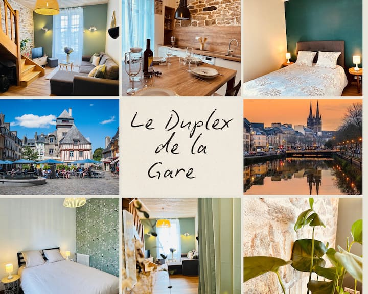 Le Duplex - Stationnement Gratuit - Quimper