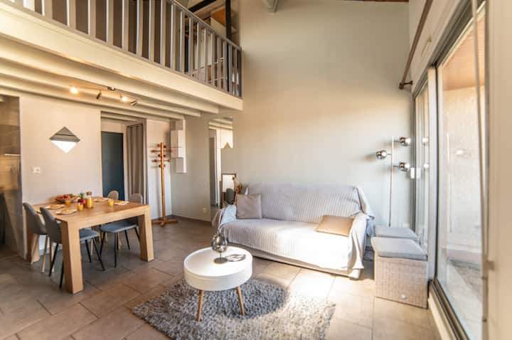 Joli T2, Centre-ville, Clim. Terrasse - Mont-de-Marsan