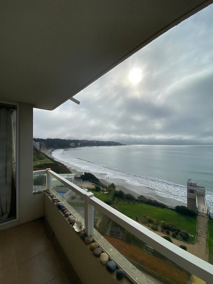 Departamento Con Increíble Vista Al Mar - Quintero