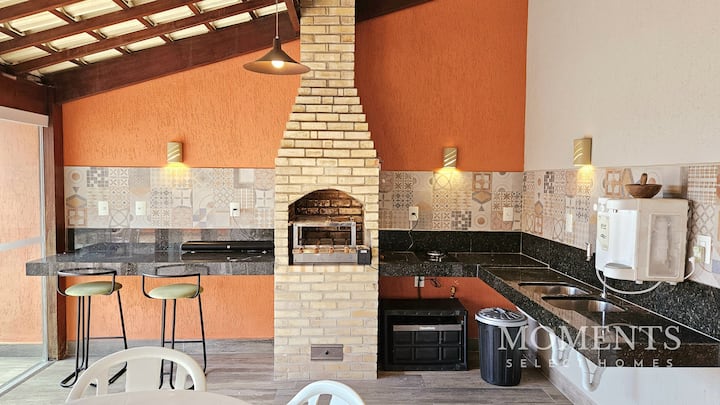 Apto 3q Cobert P. Do Morro: Churr Sauna Ar 2 Vagas - Guarapari