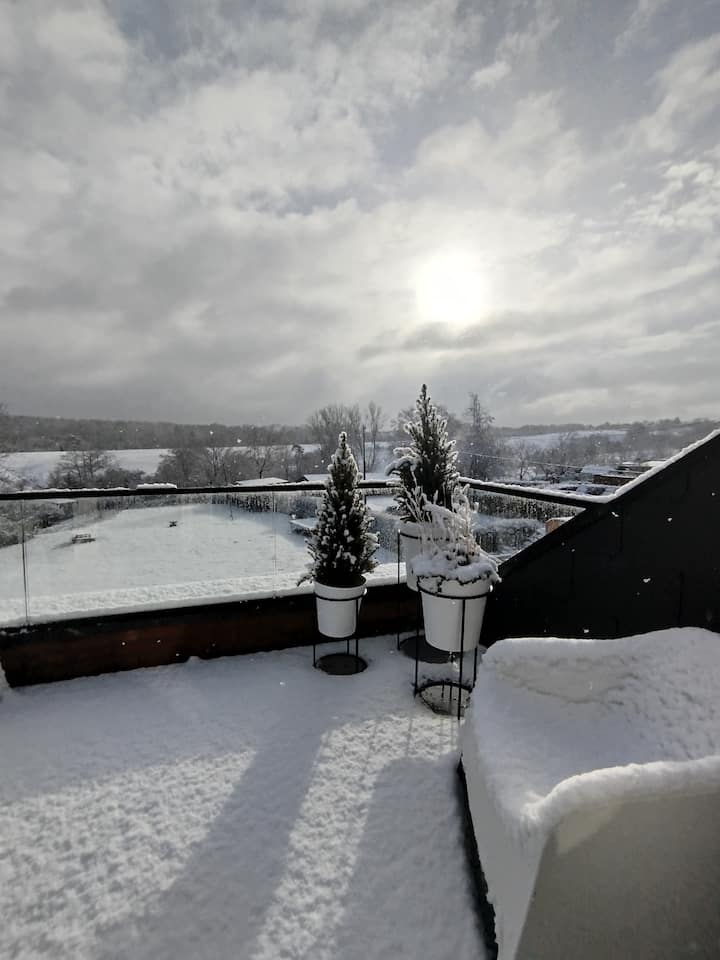 Gîte 4 Pers Avec Vue - Durbuy - Parking Gratuit - Hotton