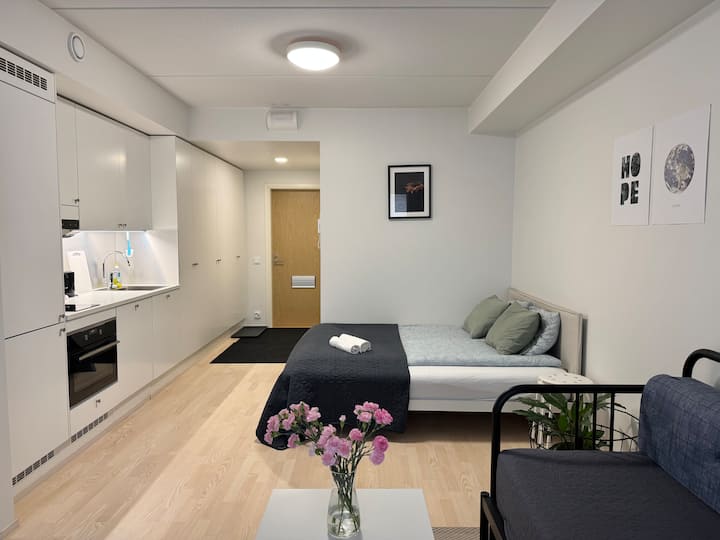 New Cozy Studio @ Hel Airport - Vantaa