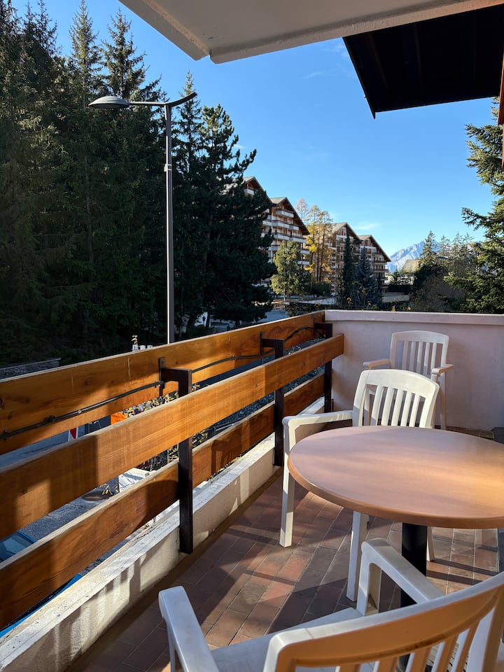 The Vintage : Joli Apt. Avec Balcon Sud - Anzère