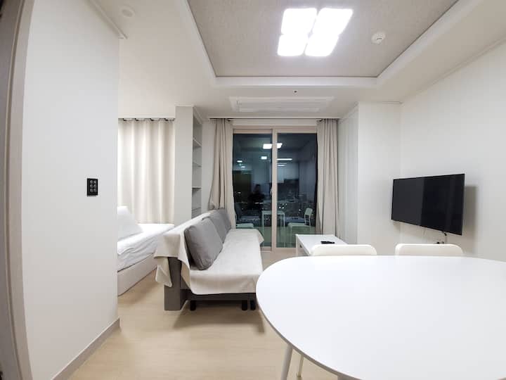 Stay Gree#174/oceanview/29㎡/ Busan Station 3분/3명가능 - Busan