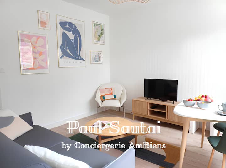 Paul Sautai - 2 Couchages - Proche Centre - Amiens