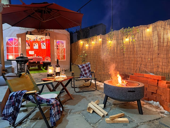 1층단독/포차바베큐·불멍/모임하기좋은곳/파주헤이리/ 쾌적한숙소
[채움하우스] - 금촌역