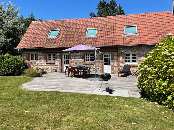 Longère Normande Proche Plage - Varengeville-sur-Mer