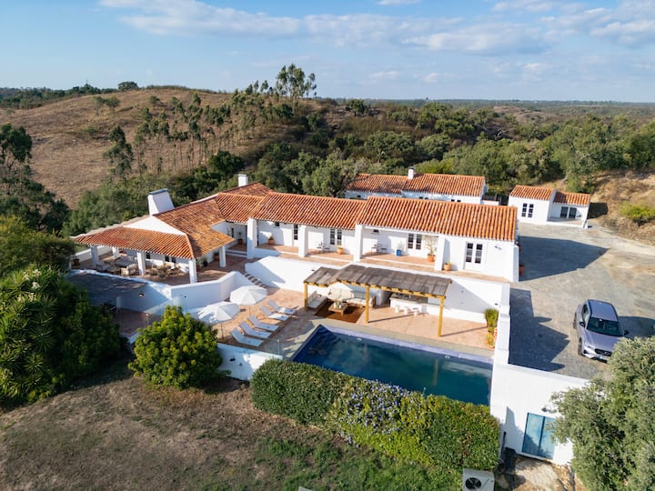 Melides Sierra Villa & Tennis With Heated Pool - Santiago do Cacém