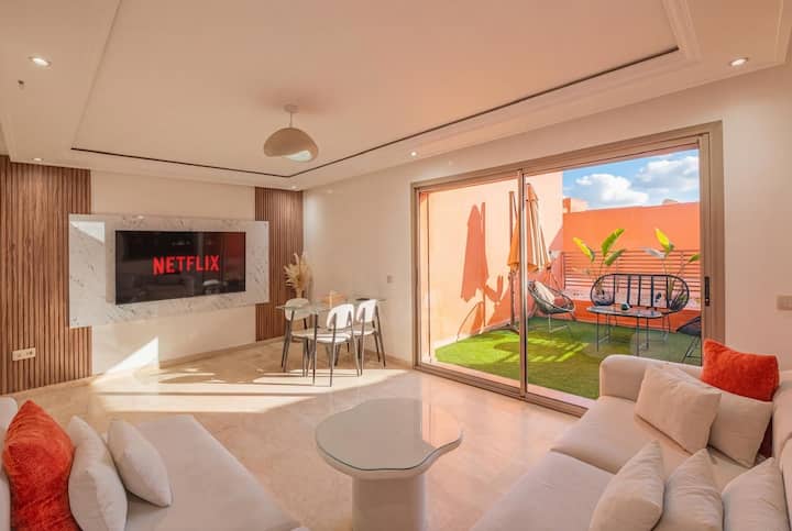 Bianca Guéliz: Piscine, Hammam, Sauna & Gym - Marrakech