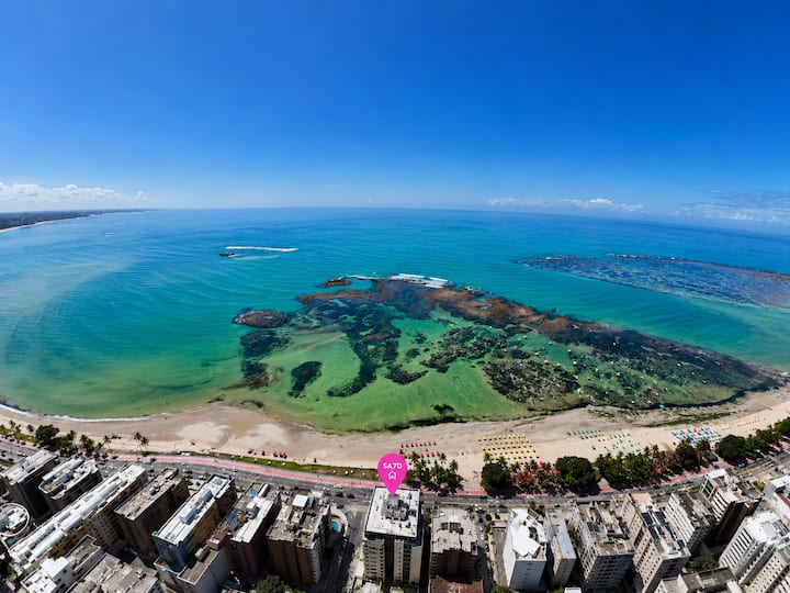 Rodhes502 - Beira Mar De Ponta Verde/3 Quartos - Maceió