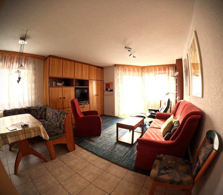 Zentral & Gross | Balkon | 5 Pers. & 2 Bäder - Adelboden
