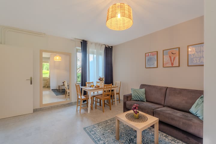 Le Magnolias - Calme, Piscine Chauffée & Tennis - Antibes