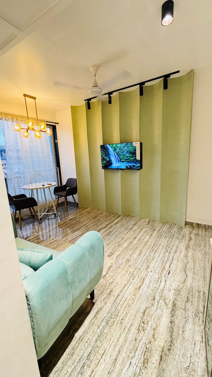 Beach View Apt With Wifi, Ac In Khar Danda - Mumbai