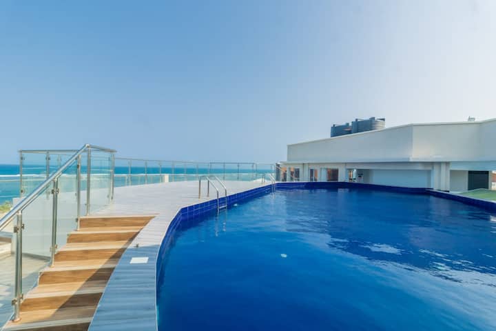 Luxe Sea-beach View Home - Mombasa