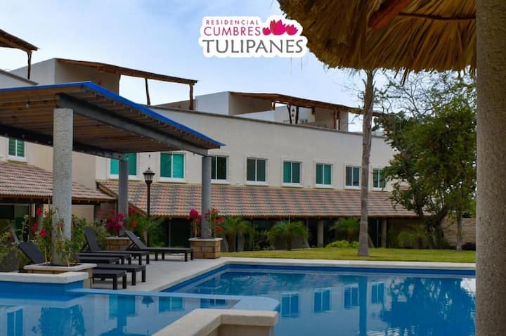 Hermosa Casa Cerca De Jardín Piedra Alta - Xochitepec