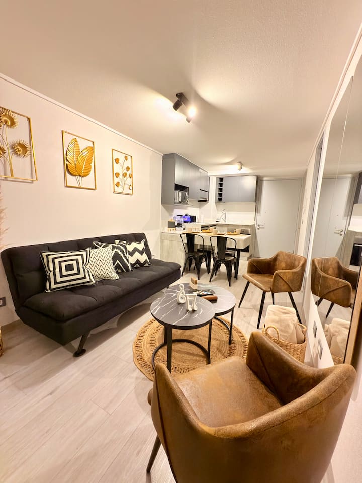 Santiago Centro, Departamento Nuevo Para Turista. - Santiago, Chile