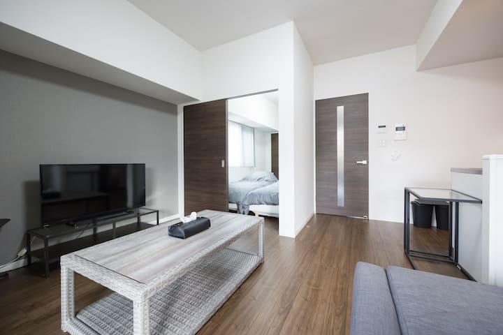 New Open！1ldk・35㎡の素敵なお部屋です！地下鉄唐人町駅から4分! - Fukuoka