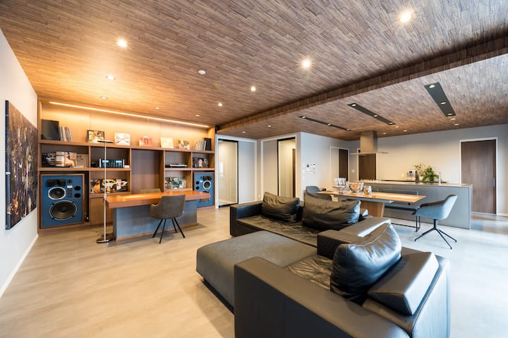 最上階! 露天風呂付の300㎡・3ldkのお部屋!地下鉄唐人町駅から4分! - Fukuoka