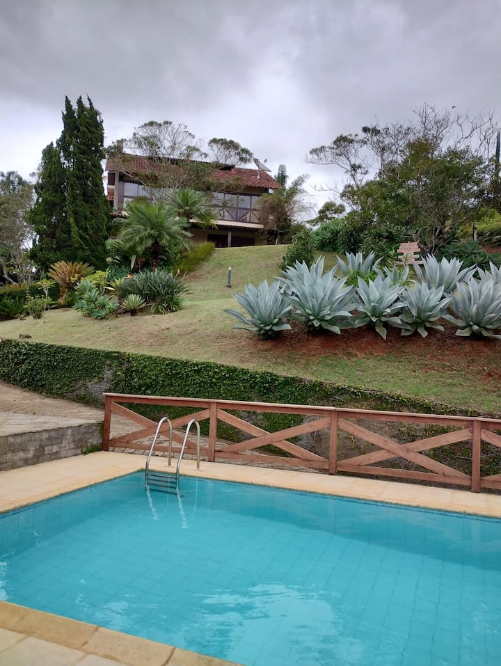Casa, Em Condomínio, De Vista Panorâmica E Lazer - Teresópolis