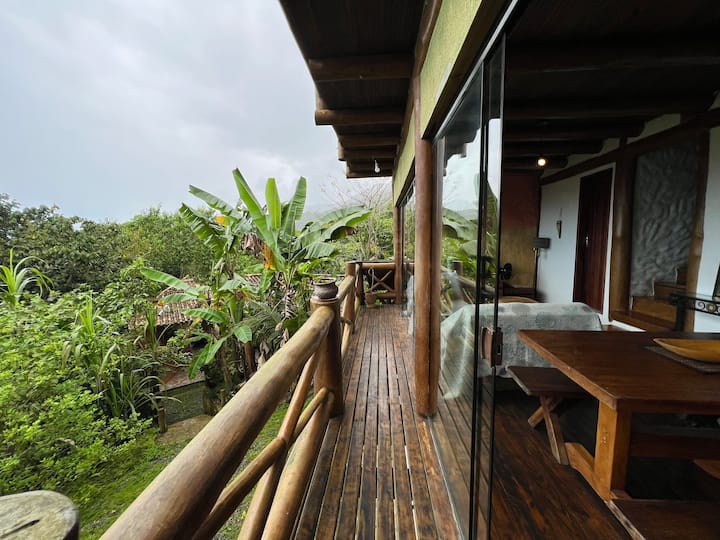 Casa Rústica Vista Para O Oceano - Trindade