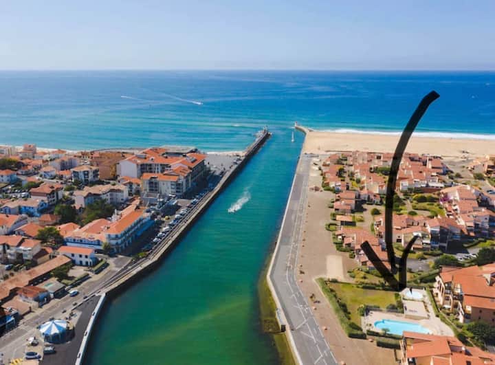 Studio Au Pied De L’océan, Piscine+tennis - Capbreton