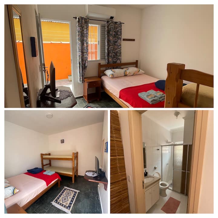 Suíte Ar-cond|casapénareia Q2 - Peruíbe